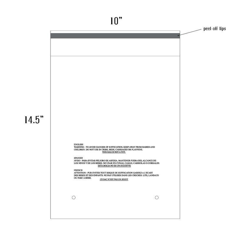 Custom Poly Bags- Wholesale Los Angeles – ShopKalia